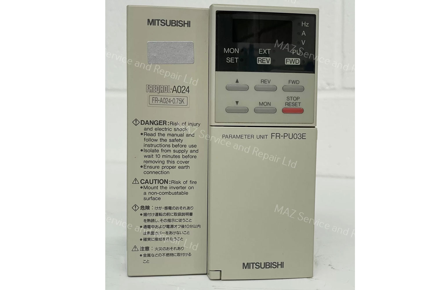 MITSUBISHI FREQROL FR-A024-0.75K Inverter 0.75kW | In Stock | 24hr Delivery