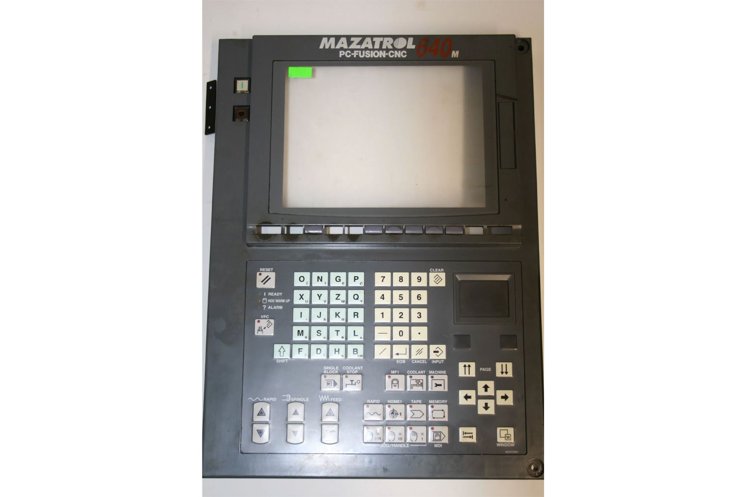 Mitsubishi Mazatrol 640M PC Fusion CNC (shell, no parts) - Maz Service ...