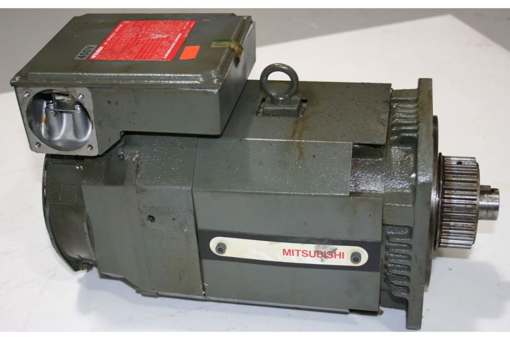 Mazak Mitsubishi Spindle motor SJ-4-V5.5-04 T - Maz Service and Repair