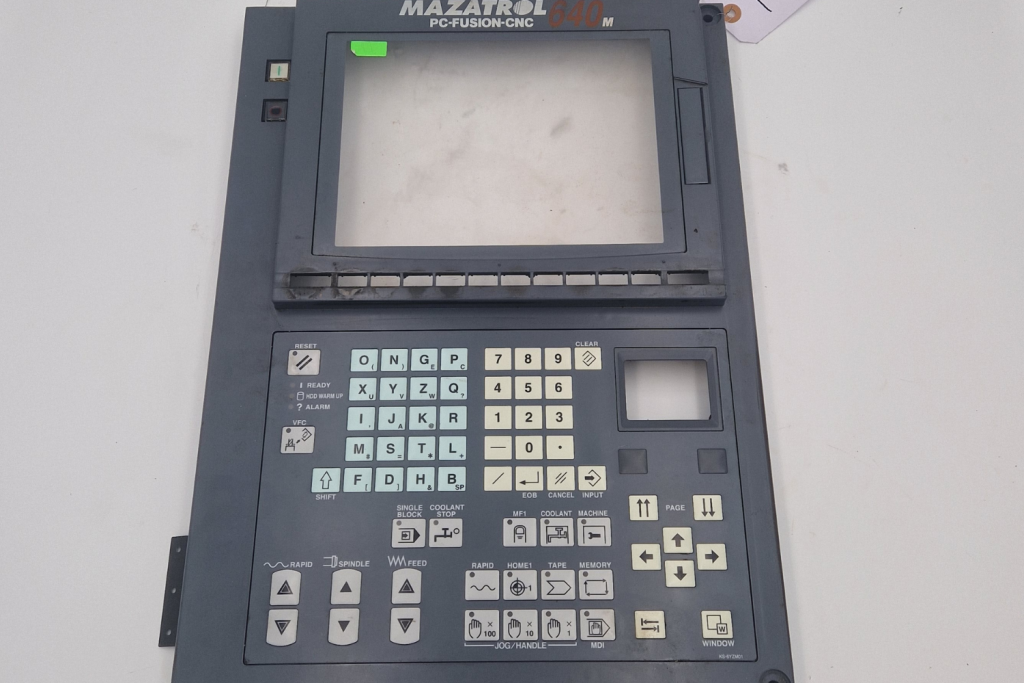 Mitsubishi Mazatrol 640M PC Fusion CNC (shell, no parts) - Maz Service ...