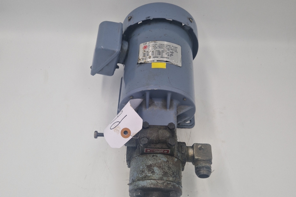 Nippon TOP 2MY750 Motor - Trochoid Pump - Maz Service and Repair