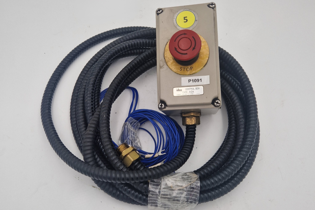 Mazak Integrex Emergency Stop Control Box IDEC type AGA - Maz Service ...