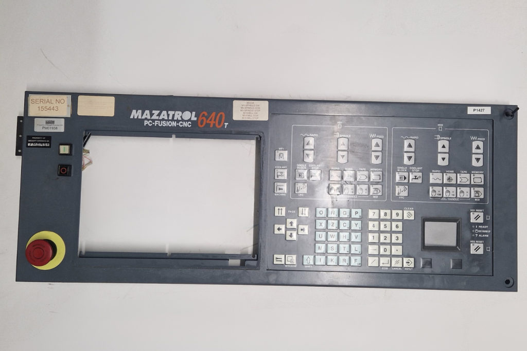 Mazatrol PC Fusion CNC 640T Control Panel - Maz Service and Repair